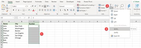 AutoFill Handle Command Numbers In Excel Google Sheets Automate Excel