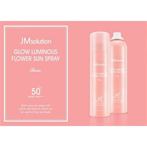 Jm Solution Glow Luminous Flower Sun Protection Sunscreen Sun Spray
