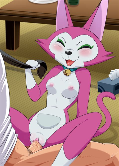 Rule 34 2023 Anthro Areola Breasts Domestic Cat Doraemon Duo Felid Feline Felis Female