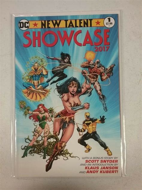 New Talent Showcase 2017 1 Dc Comic Nw24 Comic Books Modern Age