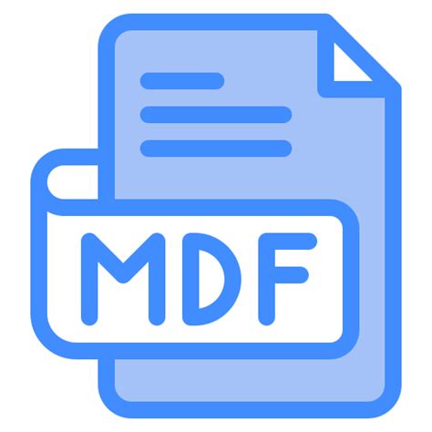 Mdf Generic Blue Icon