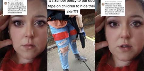 Mom Says School Duct Taped Her Daughters Skin Because She Violated The Dress Code Yourtango