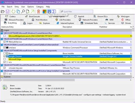 What Is Autoruns For Windows And How To Use It Technipages