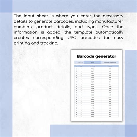 Excel Barcode Generator Excel Spreadsheet For Upc Codes And Inventory
