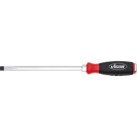 Vigor Schlitz Schraubendreher Mit Schlagkappe ∙ Mit Antriebsvierkant ∙ V5010 Sl10 ∙ 14 Zoll 6