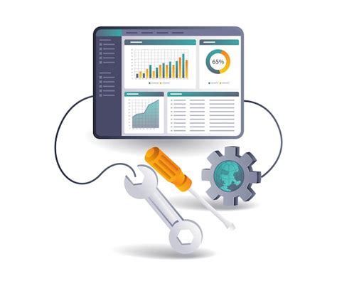 Premium Vector Analysis Of Technology Maintenance To Repair Damage
