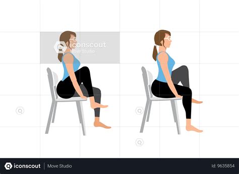 Seated Marching Illustration Free Download Gym And Fitness Illustrations Iconscout