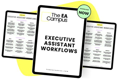 Optimize Work With An Executive Assistant Workflow Template