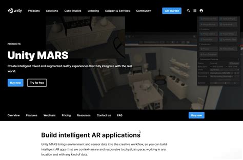 Set Up Unity Mars Unity Learn