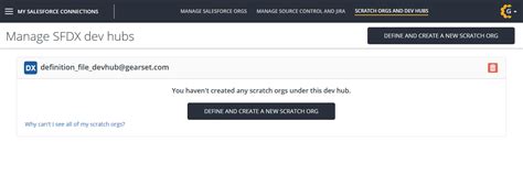 create fully configured sfdx scratch orgs from existing definition