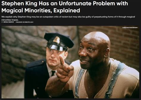 Weaponized Nerd Rage On Twitter Stephen King Is Racist Again And He Virtue Signaled So Hard