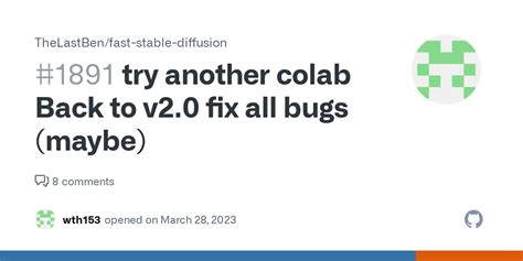 Try Another Colab Back To V20 Fix All Bugs Maybe · Issue 1891