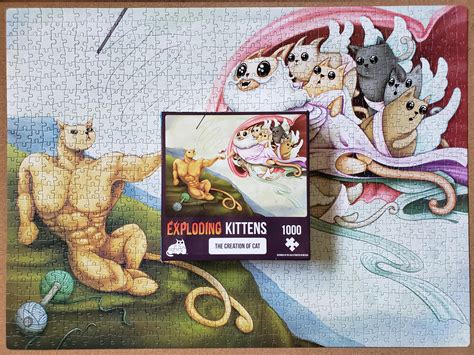 Entry The Creation Of Cat Exploding Kittens 1000 Pcs A Bit More Of