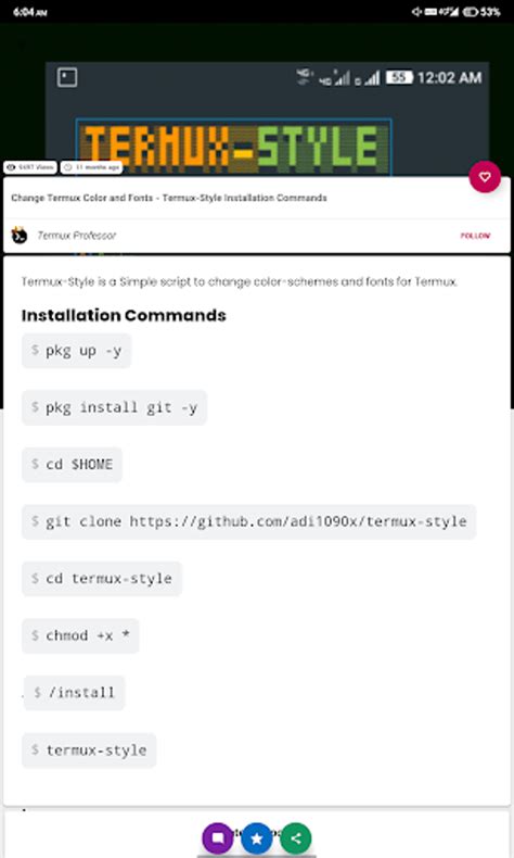 Termux Professor For Android Download