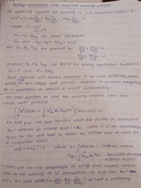 Topology Optimization In Plates With Buckling Constraints Pdf