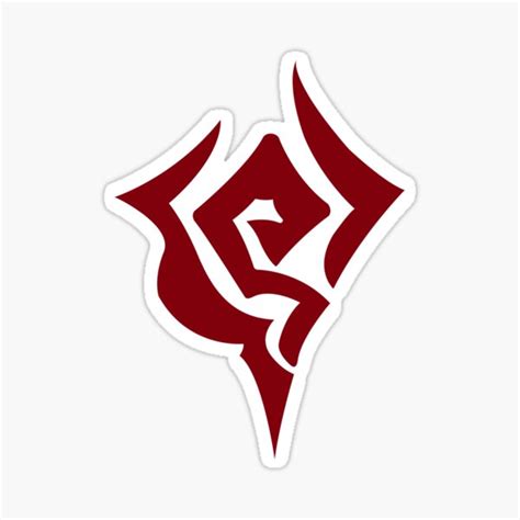 The Scum Villains Self Saving System Luo Binghe Mark Sticker For