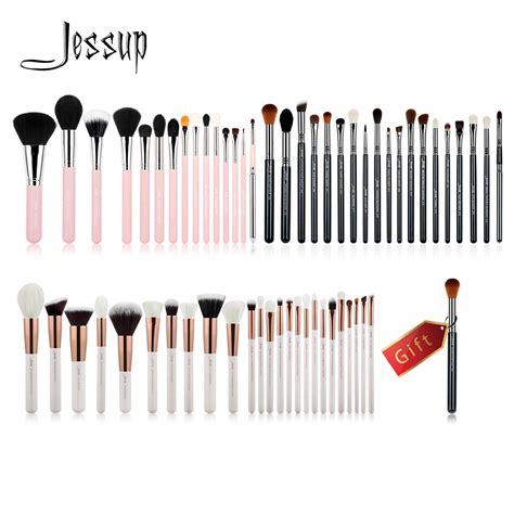 Jessup 살 3 Get 1 T 메이 컵 브러쉬 Set 분말 Foundation 아이 섀도우로 Eyeliner 립 Pro