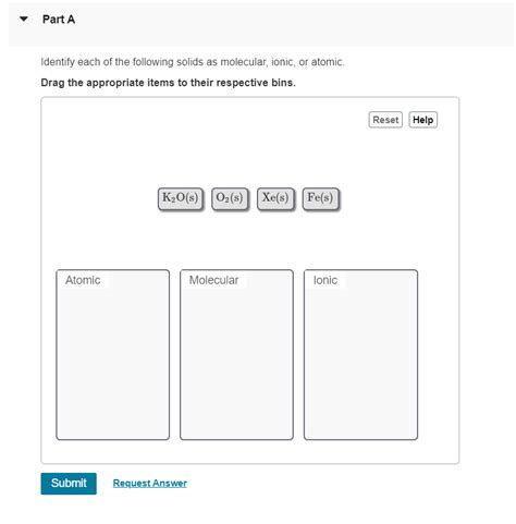 Solved Part Aidentify Each Of The Following Solids As