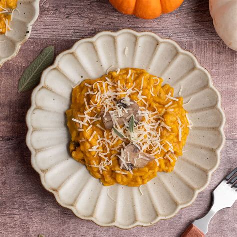 Creamy Pumpkin And Mushroom Risotto — Marleys Menu