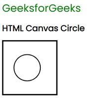 HTML Canvas Circles GeeksforGeeks