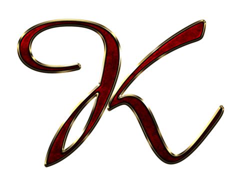 Letter K PNG