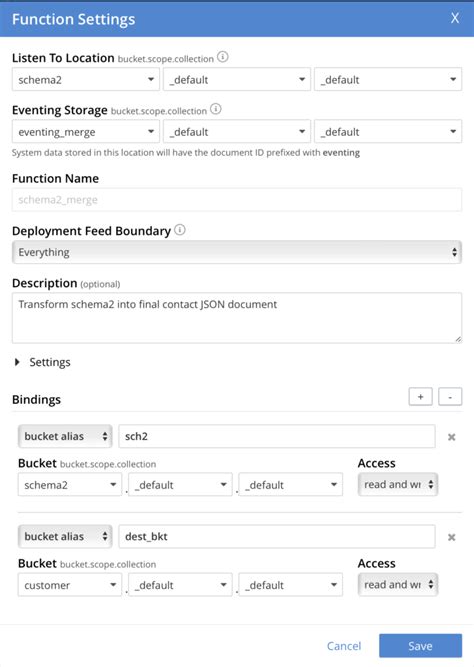 using the eventing service to consolidate data from multiple sources