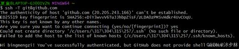 git 与github 远程连接出现中文用户名乱码导致无法找到user ssh文件的解决办法 git ssh 中文账号名乱码 csdn博客