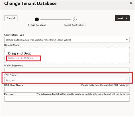 Transitioning From Embedded Database To Different Database In Oracle Visual Builder Techsupper