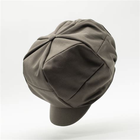 Unstructured Brown Rasta Hat 17 Pieces