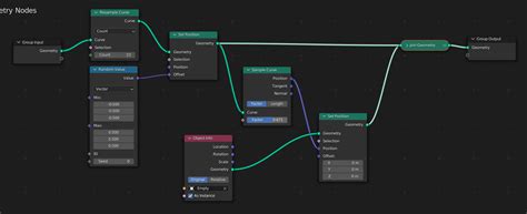 Bezier Curves How To Move Object Along The Path Generated In Geometry Nodes In Blender
