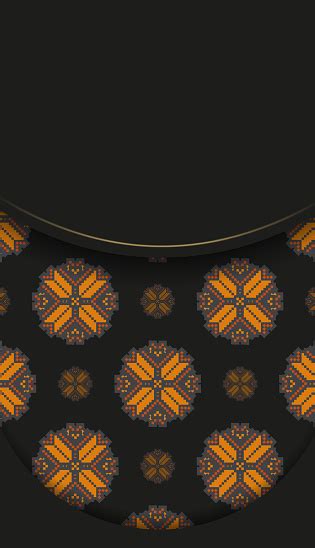 슬로베니아 패턴이 있는 블랙 프린트 디자인 엽서를 위한 고급스러운 템플릿 텍스트와 빈티지 장식품을 위한 장소로 초대준비 0명에