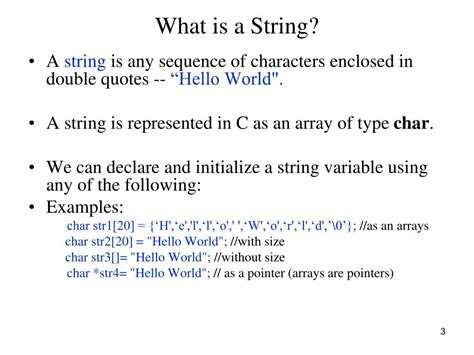 Ppt Ics103 Programming In C Lecture 15 Strings Powerpoint Presentation Id3355503