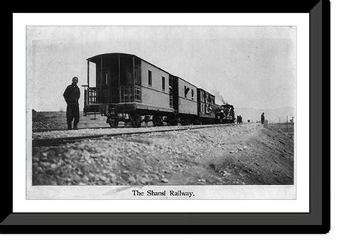 Historic Framed Print The Shansi Railway 17 78 X 21 78