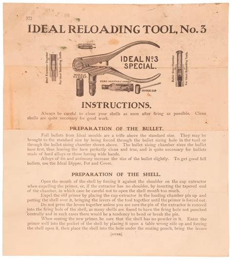 Marlin 45 Colt Ideal Reloading Tools No 3 Set With Original Box And