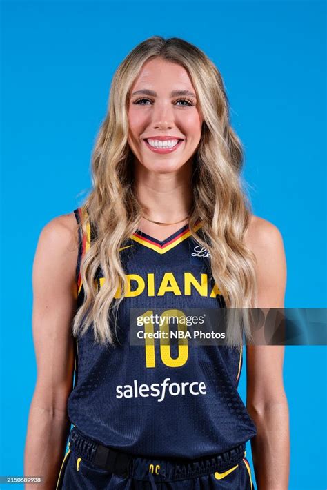 Lexie Hull Of The Indiana Fever Poses For A Head Shot During The Wnba
