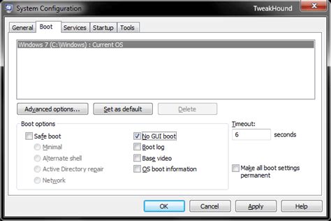 The Noguiboot No Gui Boot Tweak Tweakhound
