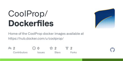 github coolprop dockerfiles home of the coolprop docker images