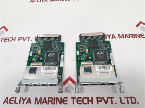Cisco Systems Hwic 4esw Interface Pcb Card Aeliya Marine Tech