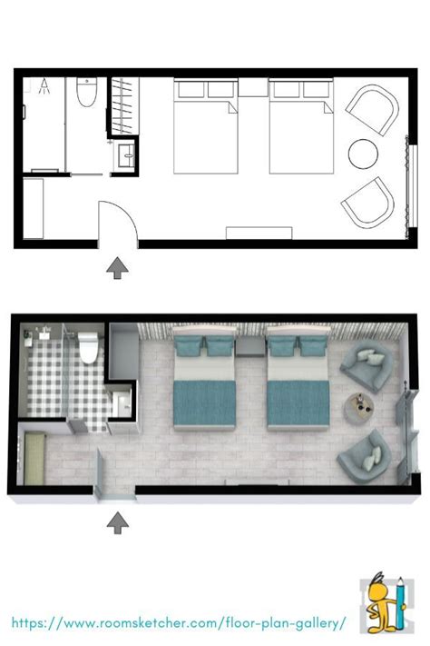 Hotel Room Layout Examples Artofit