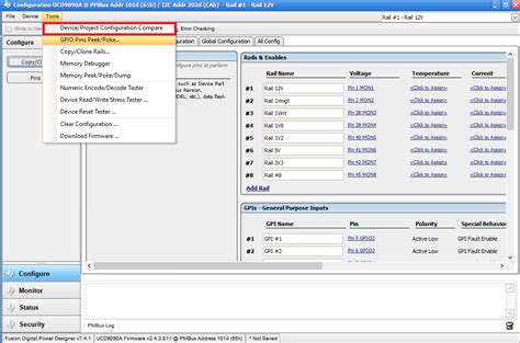 Ucd9090a Smbus Data Flash Script Files Generated For The Same Project