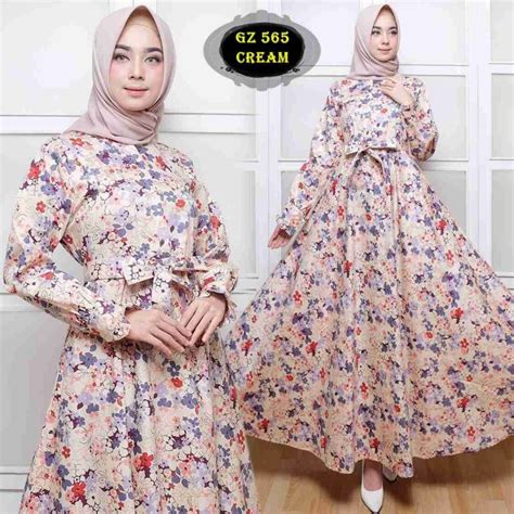 8 Inspirasi Model Gamis Katun Jepang And Tips Merawatnya Agar Awet