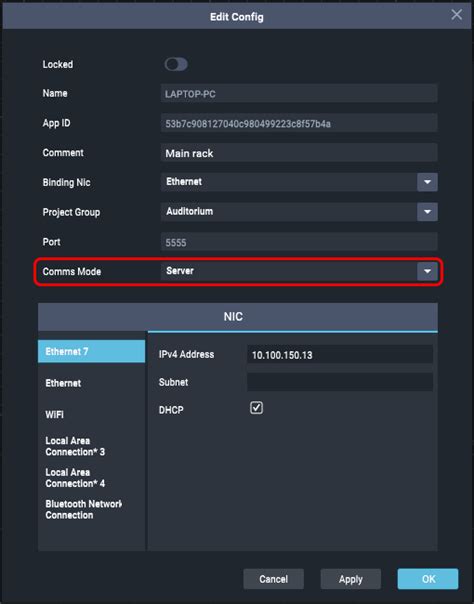 Network Configuration