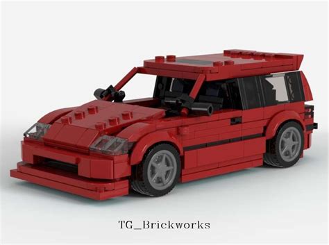 Lego Moc Honda Civic By Tg Brickworks Rebrickable Build With Lego
