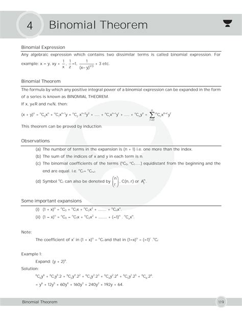 SOLUTION Binomial Theorem Studypool