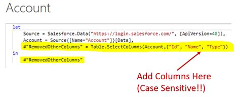Solved How To Use Query Against Salesforce Object Microsoft Fabric Community