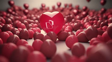 3d에서 인스타그램 배지와 같은 기호를 특징으로 하는 빨간 풍선 클러스터 로고처럼 3d처럼 인스타그램 3d 배경 일러스트 및 사진 무료 다운로드 Pngtree