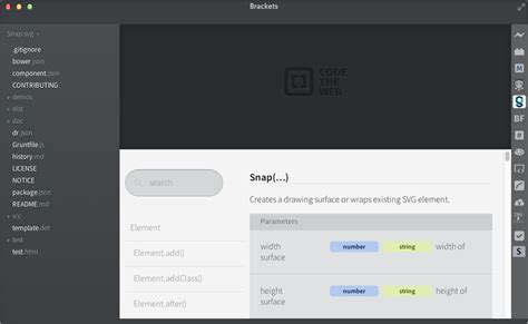 Github Nucliweb Brackets Snapsvg Doc