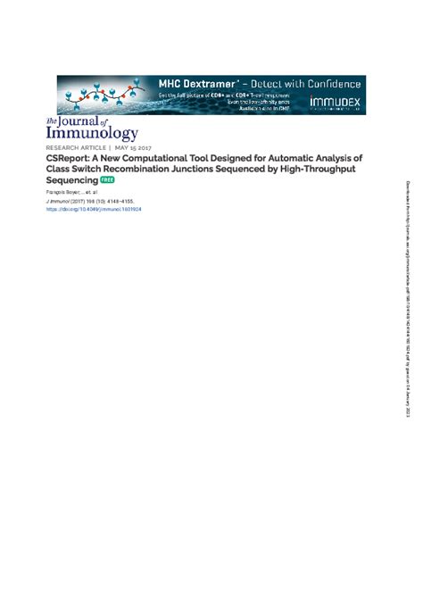 Pdf Csreport A New Computational Tool Designed For Automatic