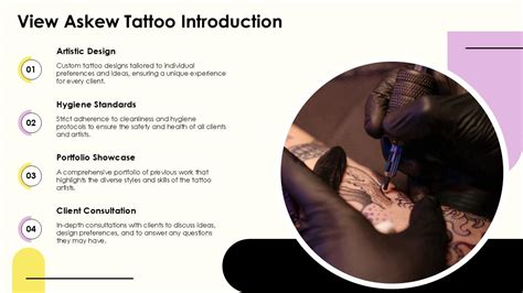 View Askew Tattoo Introduction Ppt Designs Acp Ppt Sample