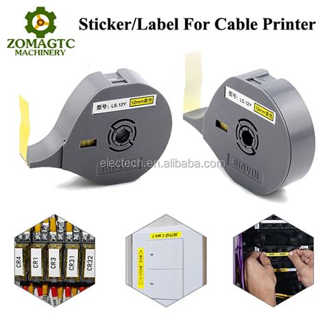 Thermal Printing Method Pvc Cable Wire Label Printer Cable Marking